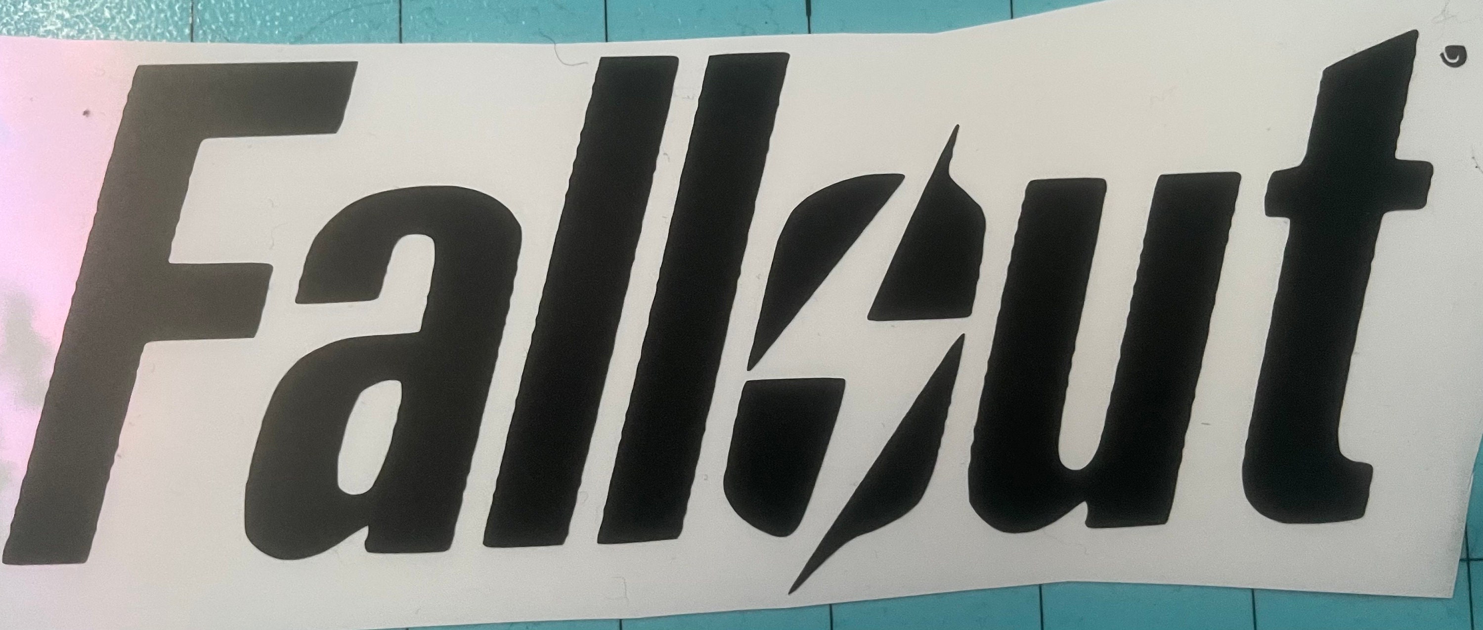 Fallout Decal Vinyl Sticker - Etsy