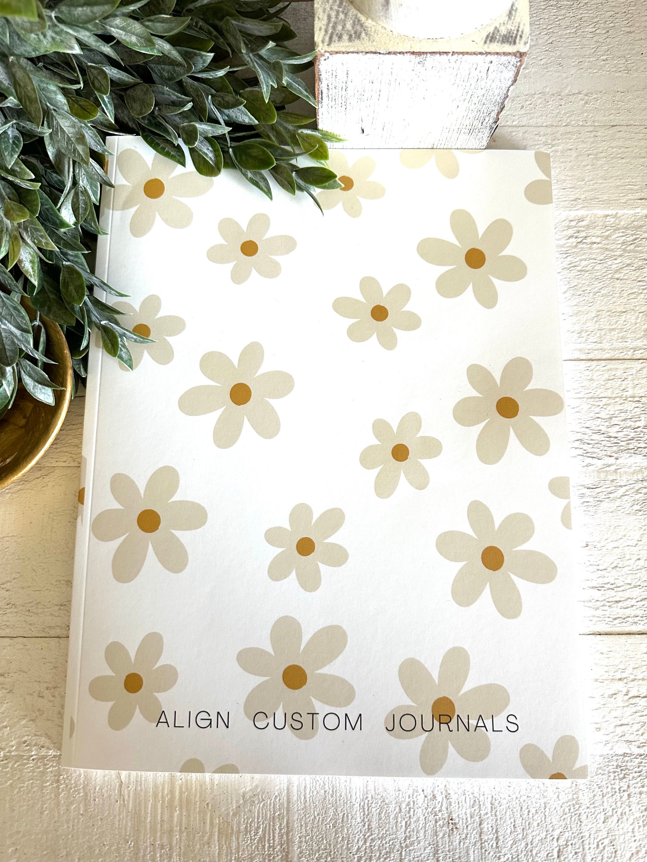 Journal Cover- Oh Happy Daisy - Etsy