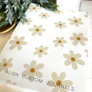 Journal Cover- Oh Happy Daisy - Etsy