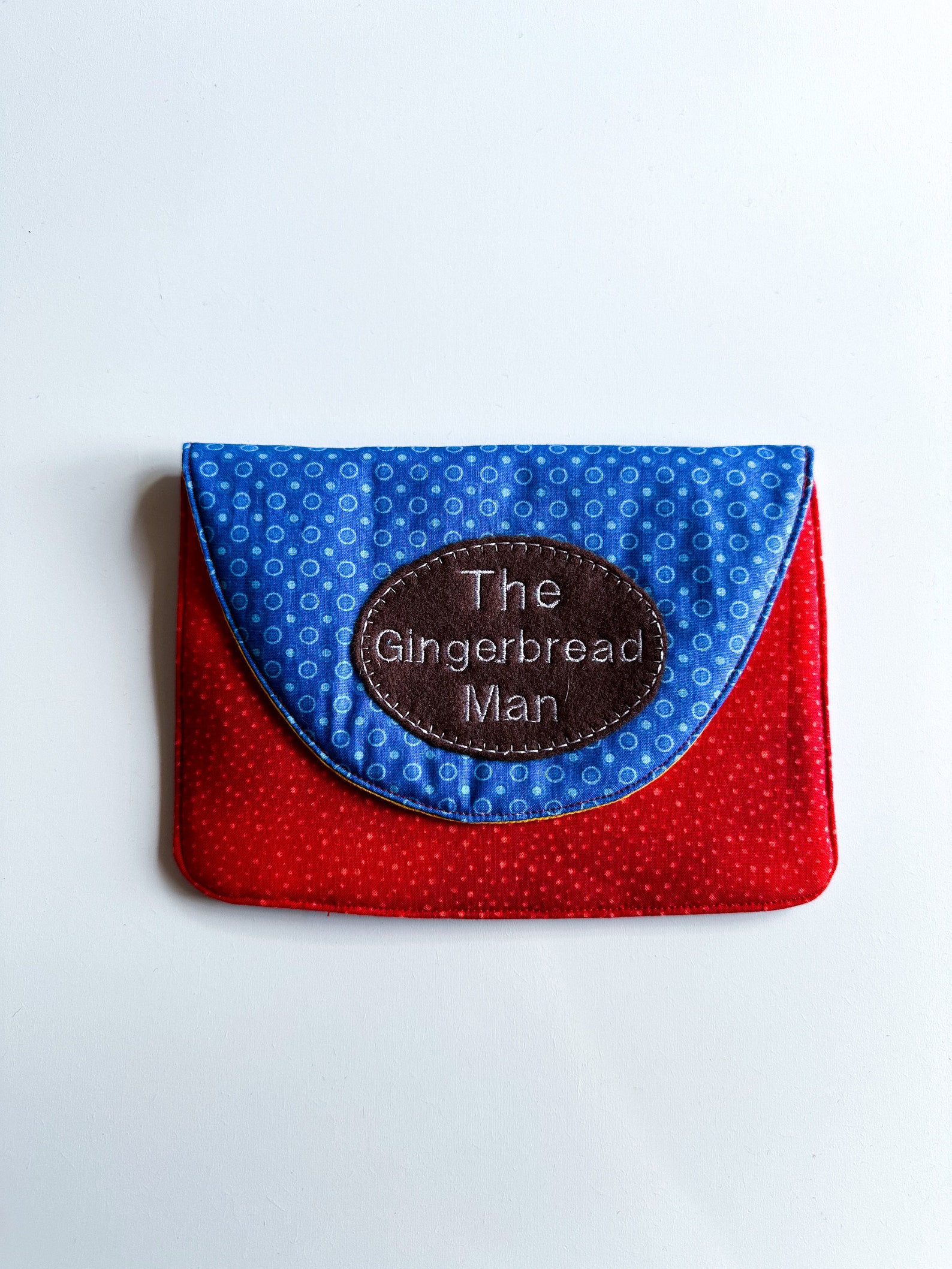 Gingerbread Man Felt Finger Puppet Story Bag, Storytelling for Kids ...