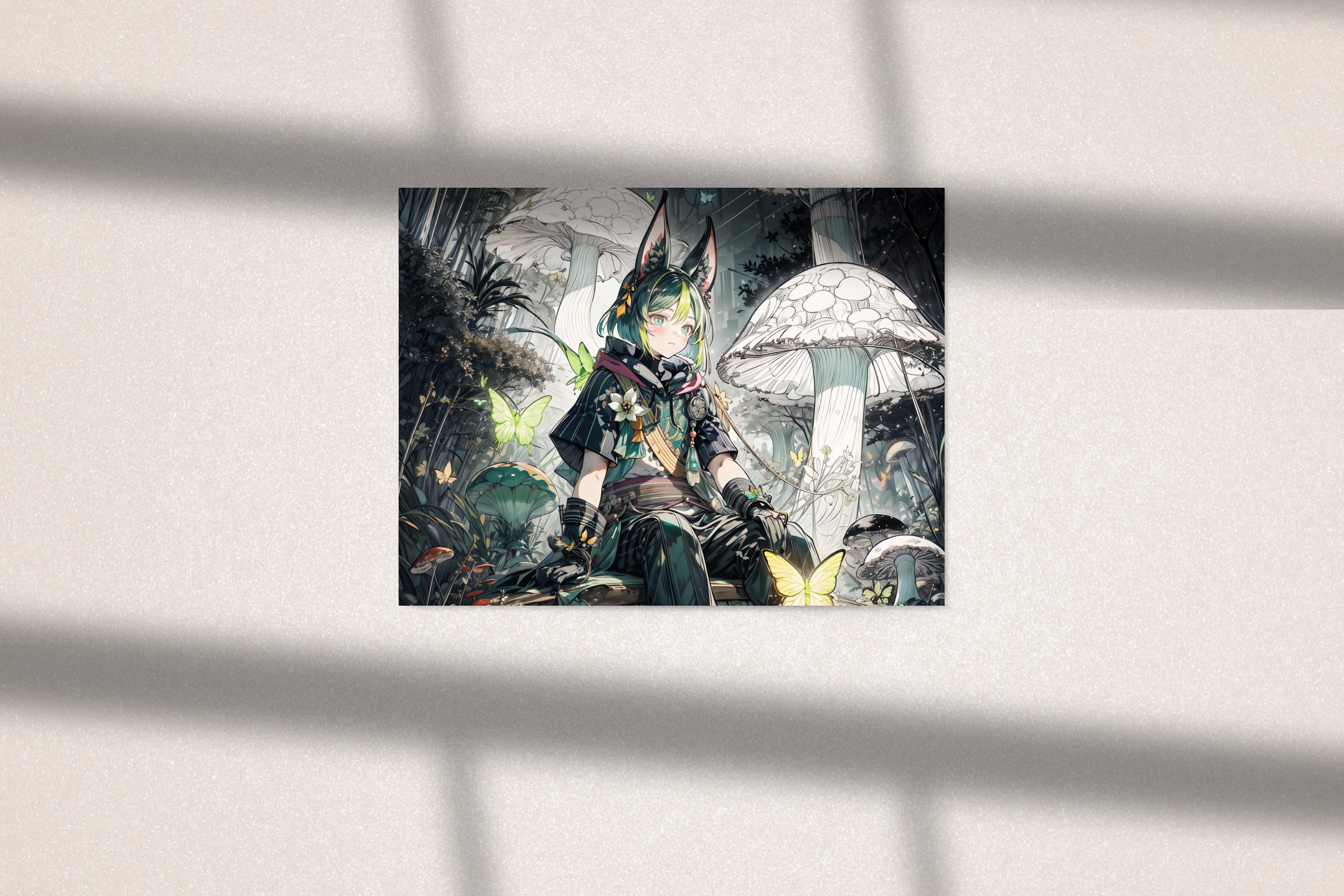 Tignari Genshin Impact Printable Art, Digital Paper Set, Stickers ...