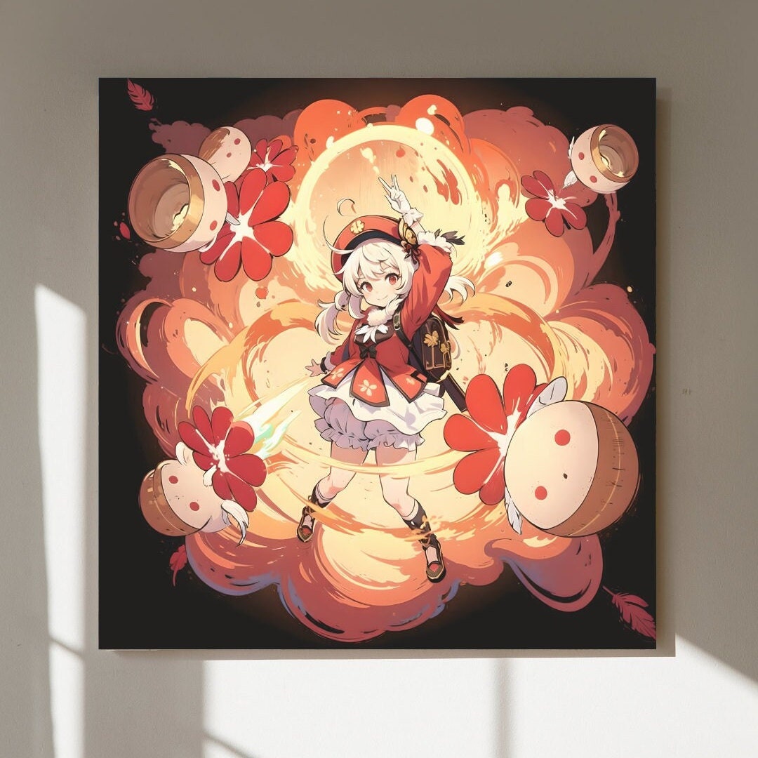Klee Genshin Impact Digital Download, Dodoco Art, Poster, Stickers ...