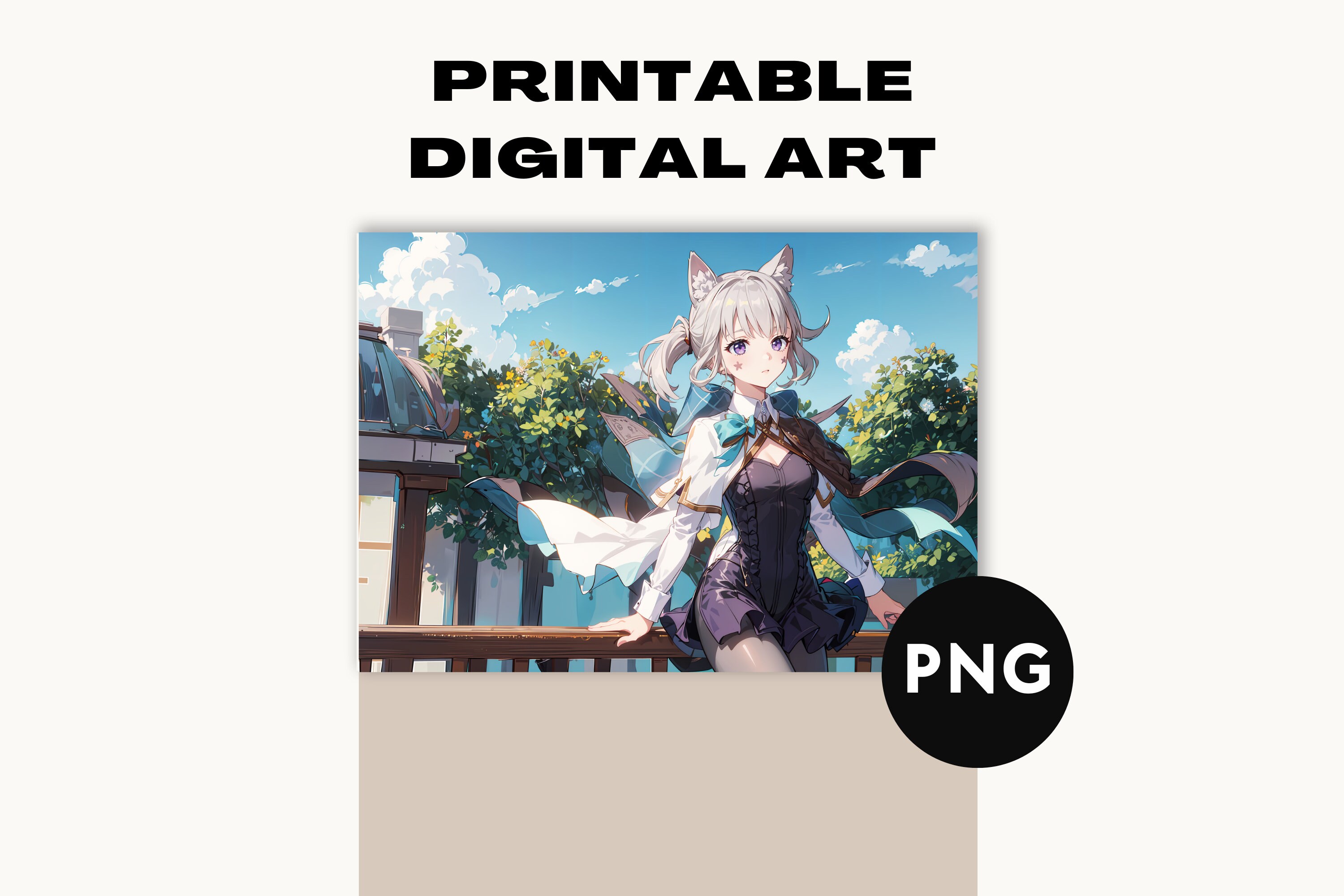 Lynette Genshin Impact, Digital Poster, Lynette Printable, Lynette ...