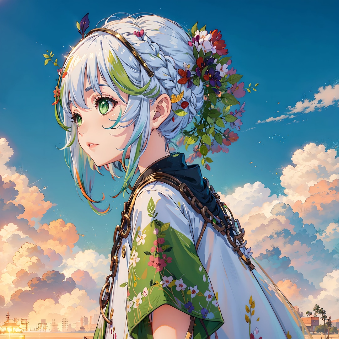 Nahida Genshin Impact Digital Download, Design, Poster, Stickers ...