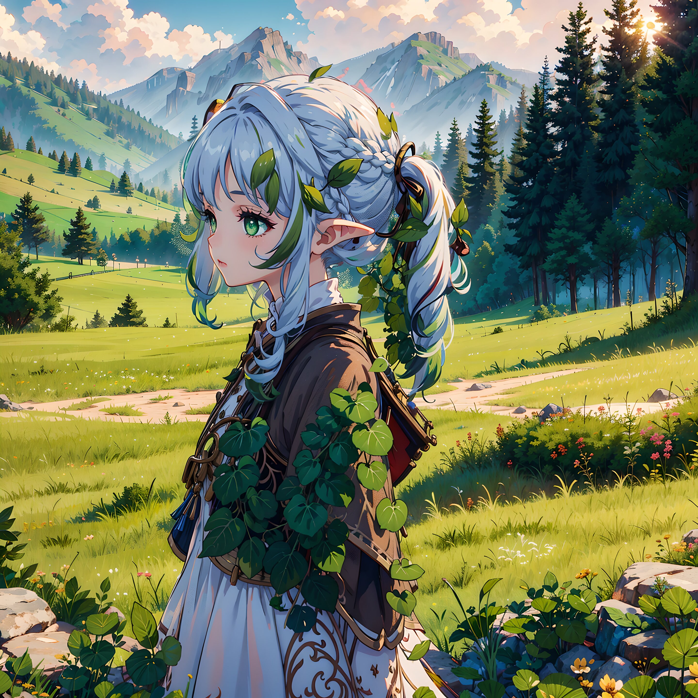 Nahida Genshin Impact Digital Download, Design, Poster, Stickers ...