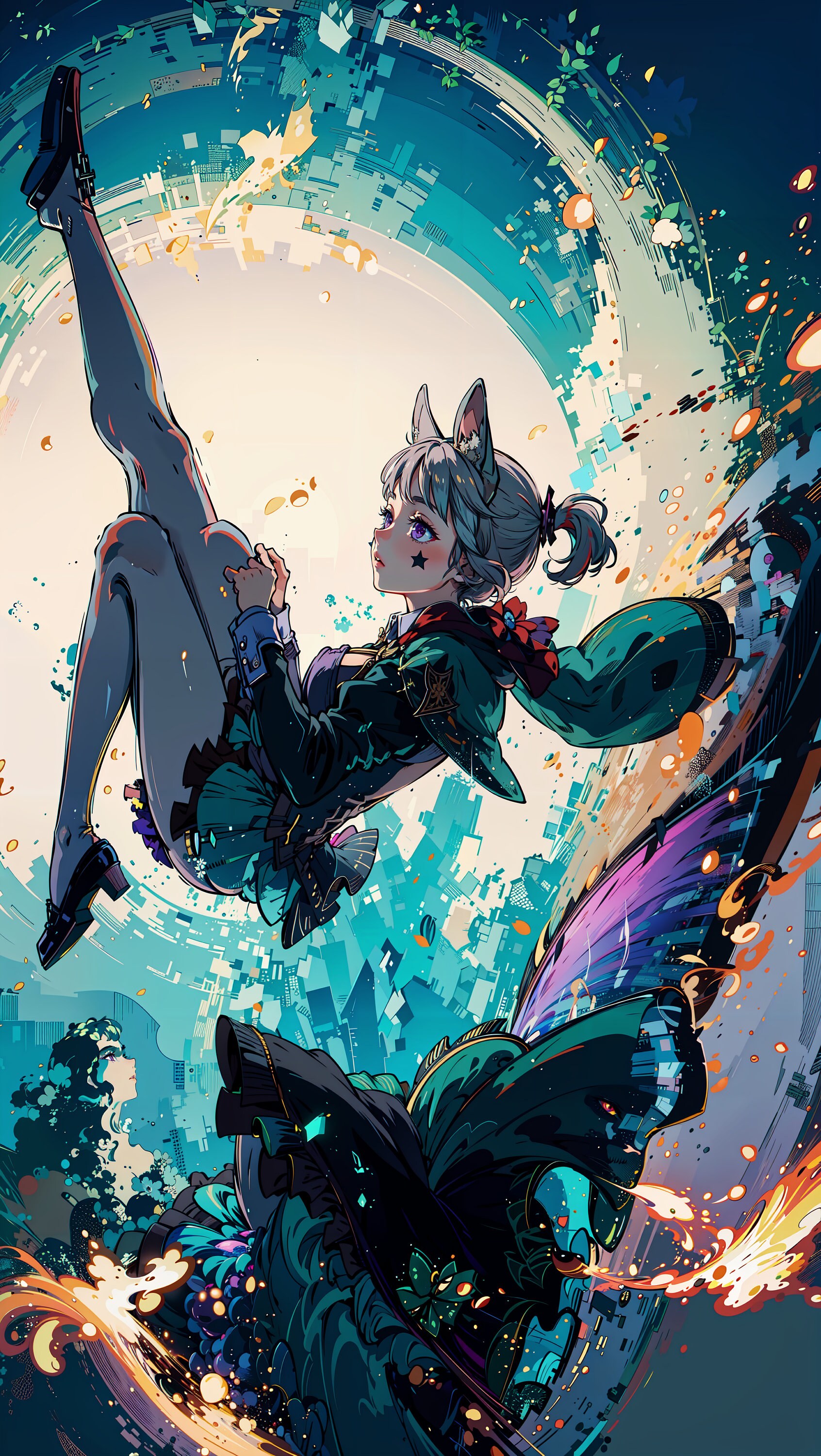 Lynette Genshin Impact, Digital Poster, Lynette Printable, Lynette ...