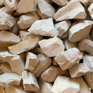 CRUMBS & POWDER - Edible Clay/ Calaba Chalk / African Kaolin Crumbs ...