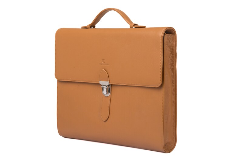 Luxury Leather Briefcase - Etsy