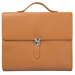 Luxury Leather Briefcase - Etsy