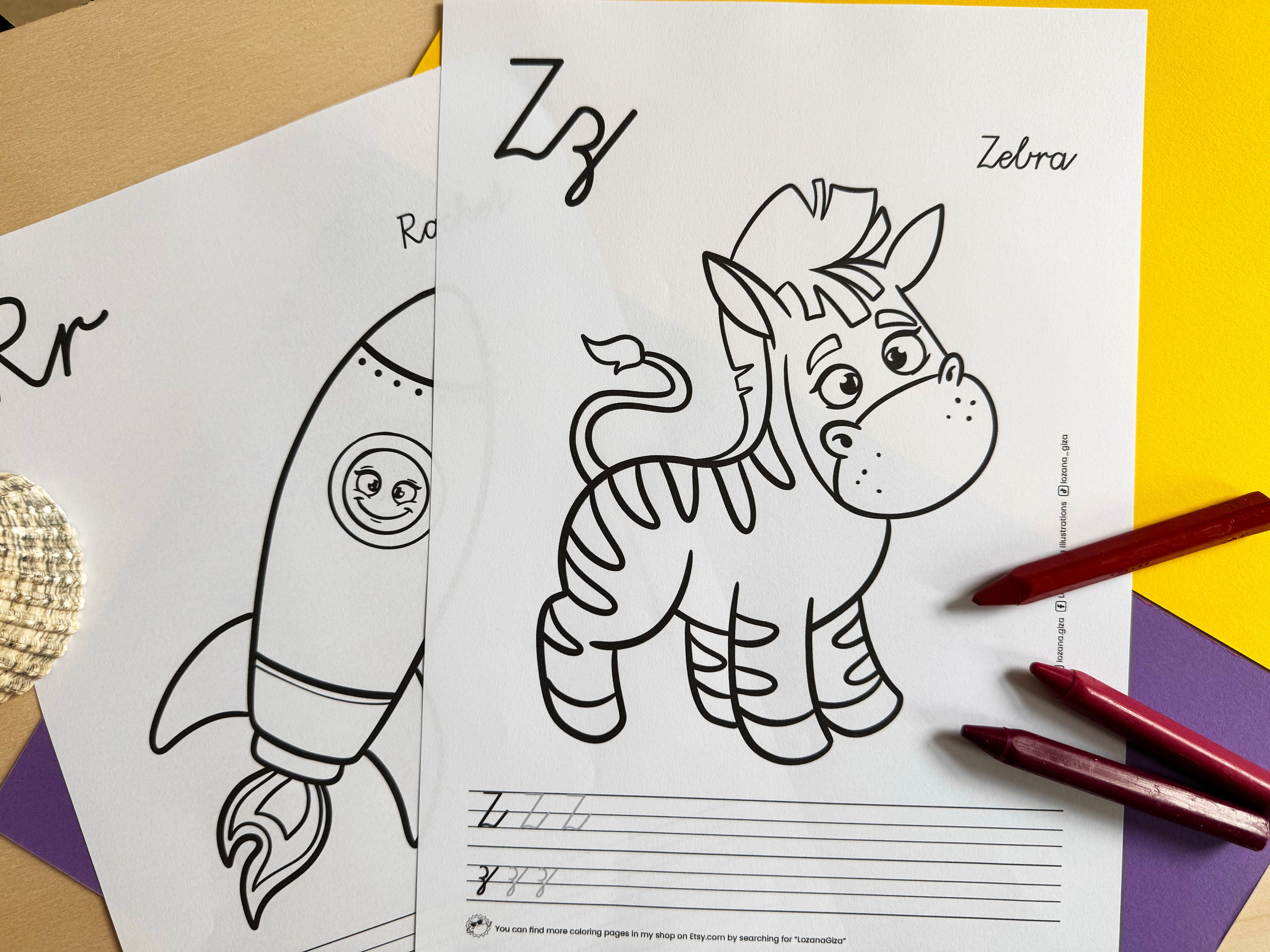 Printable Alphabet Coloring Pages, ABC Coloring, Alphabet Activity ...