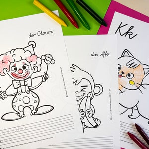 Printable Alphabet Coloring Pages, ABC Coloring, Alphabet Activity ...