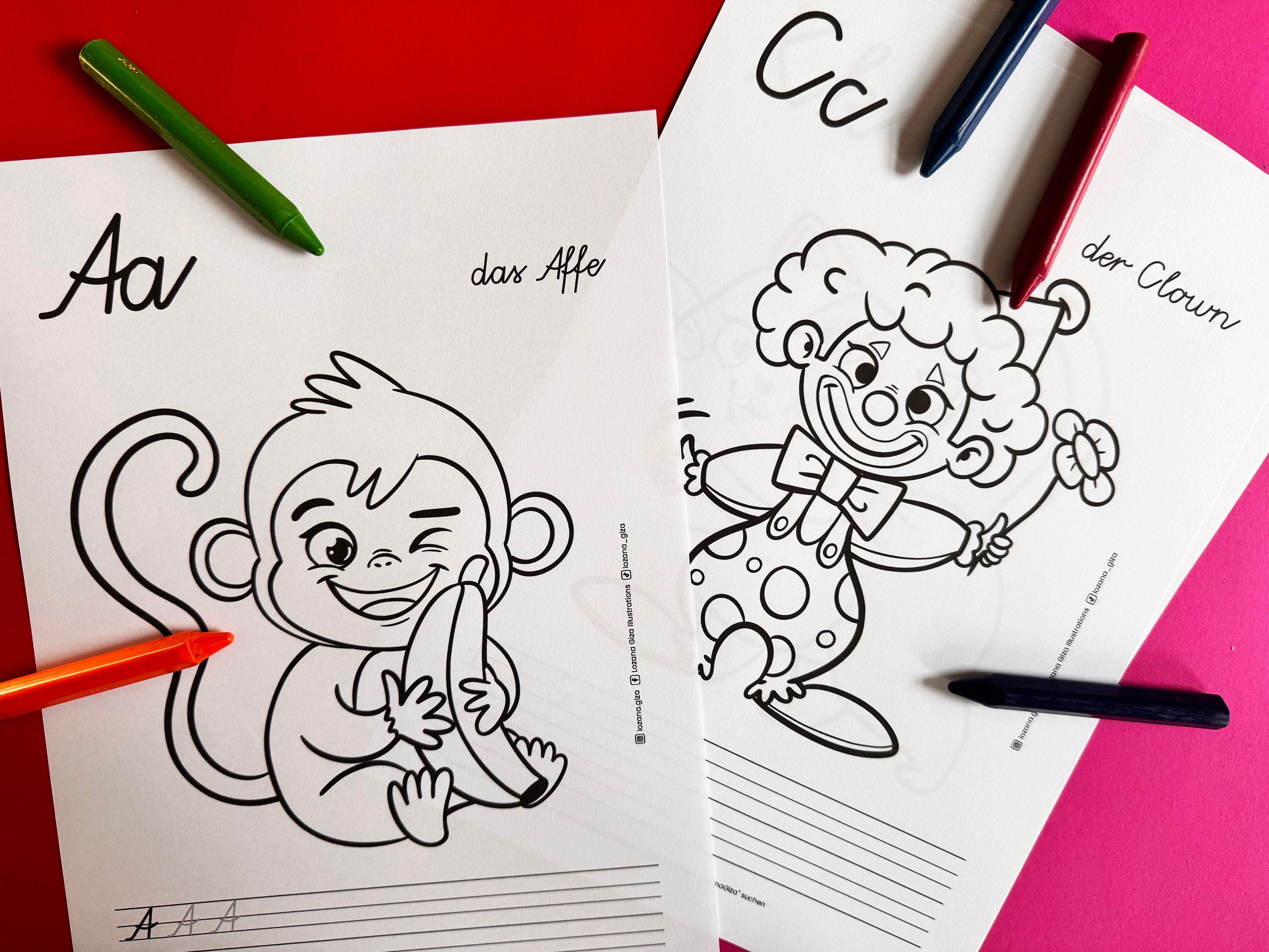 Printable Alphabet Coloring Pages, ABC Coloring, Alphabet Activity ...