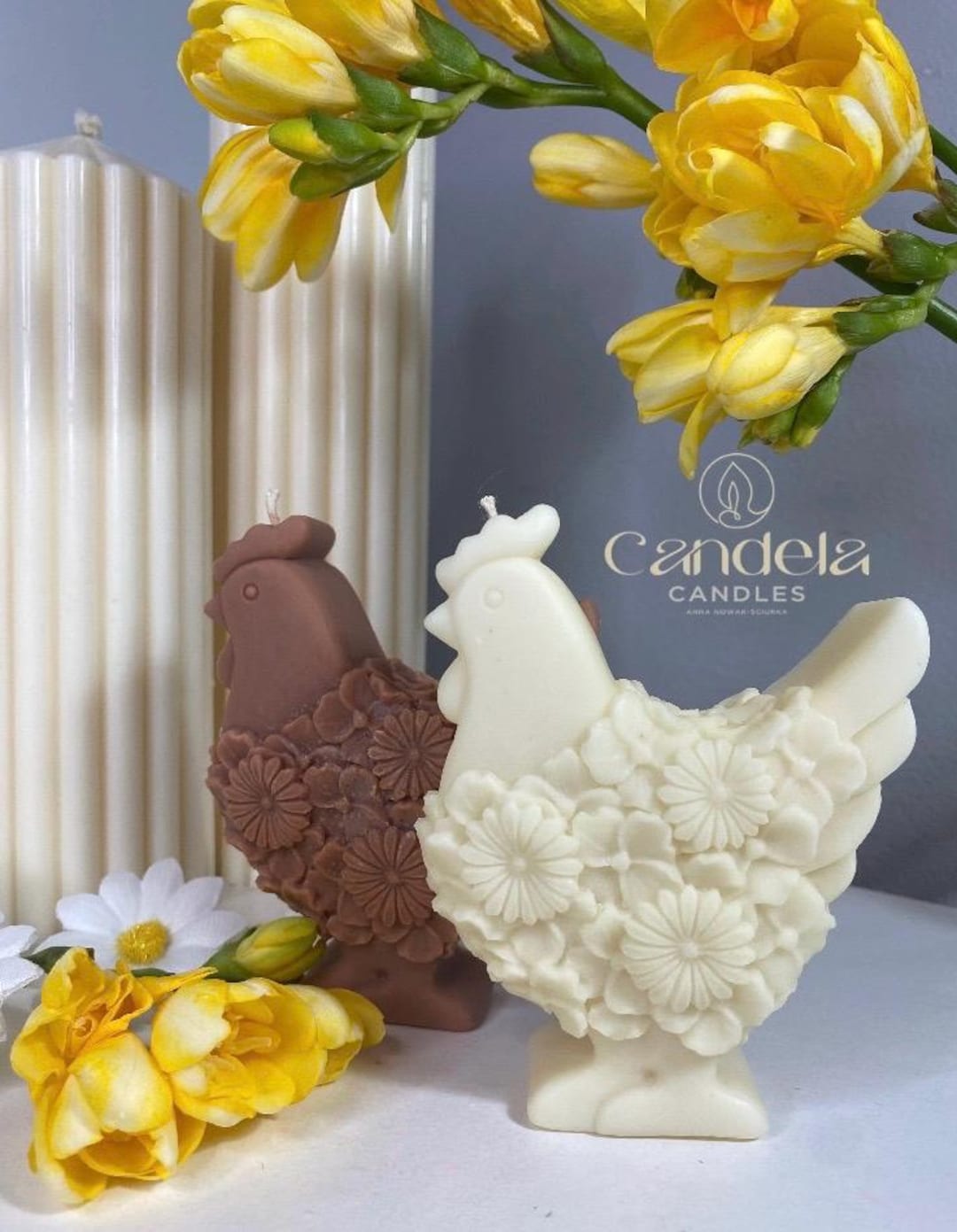 Chicken Candle Chickens Decoration Candles Home Decoration Animals ...