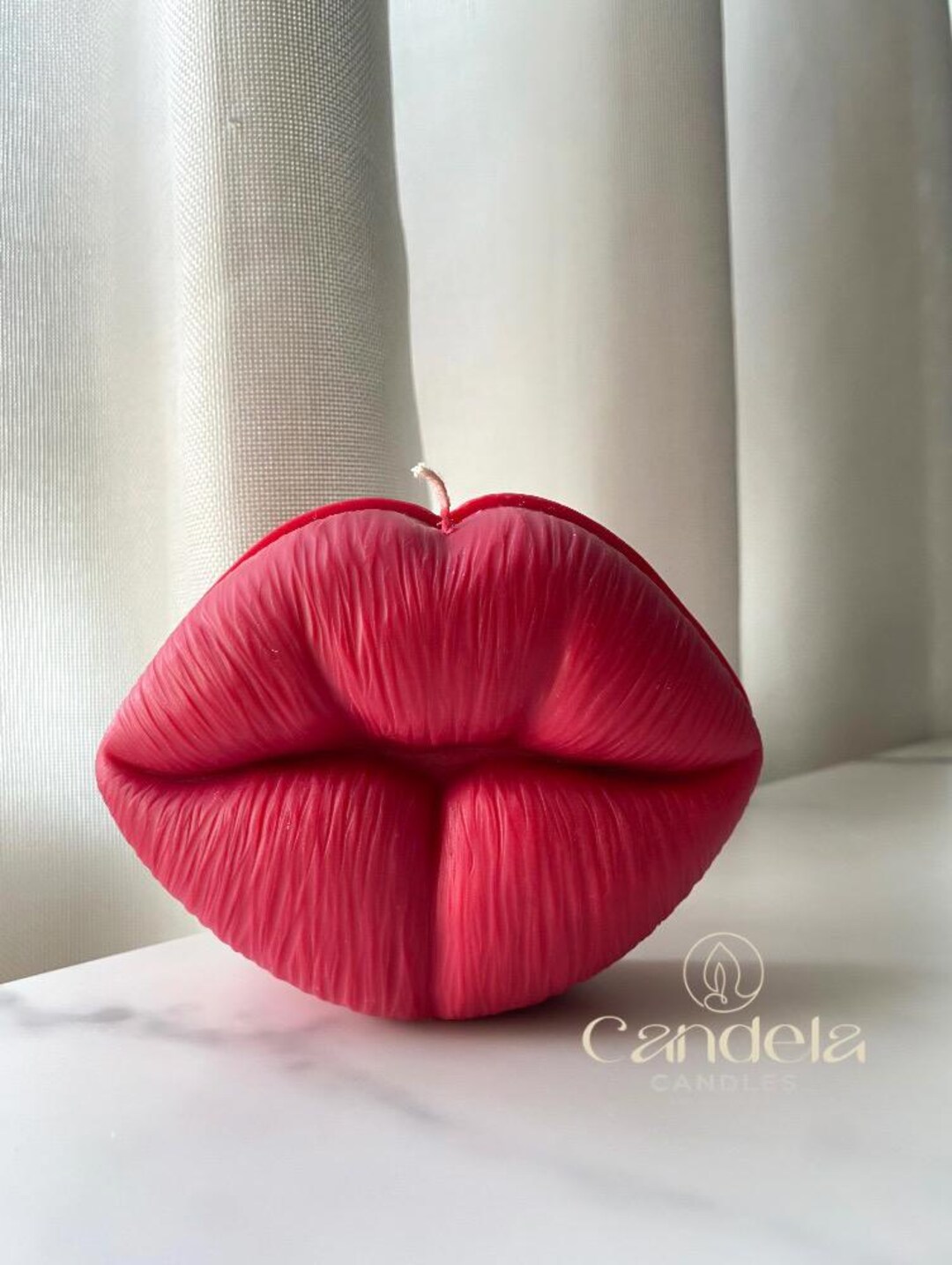 Big Juicy Lips Candle: Scented Soy Wax Candle - Etsy UK
