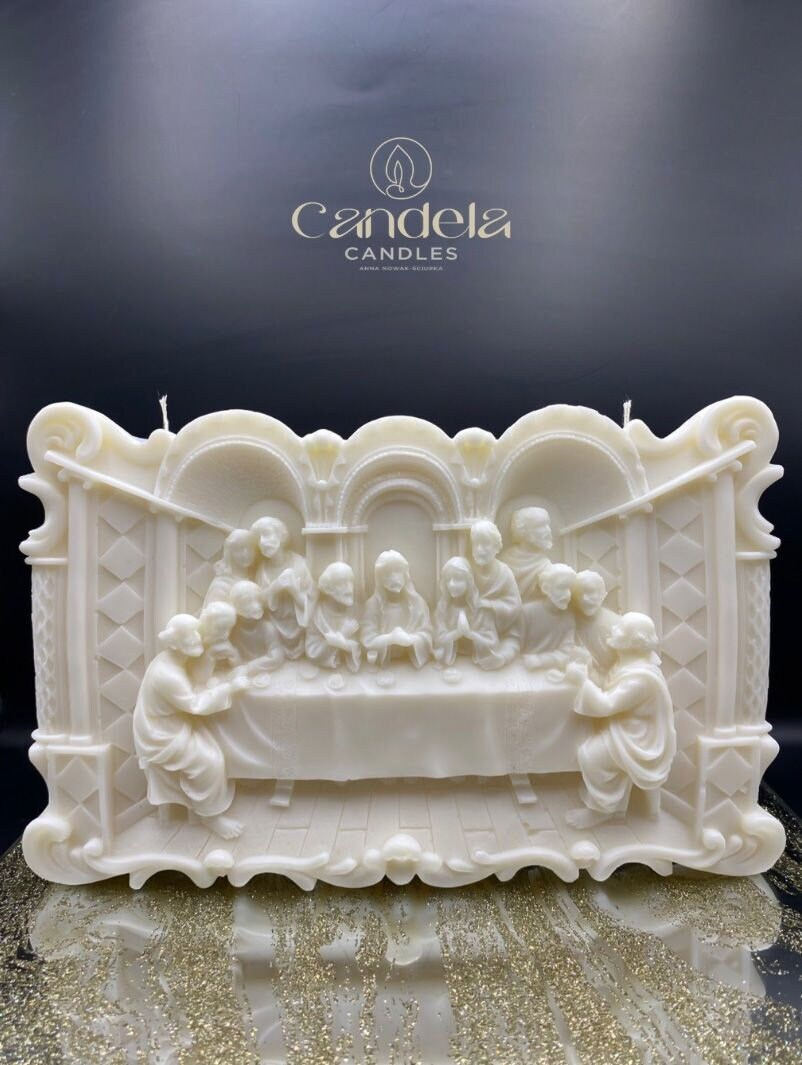 The Last Supper Candle Home Decor Religious Candle Gift - Etsy