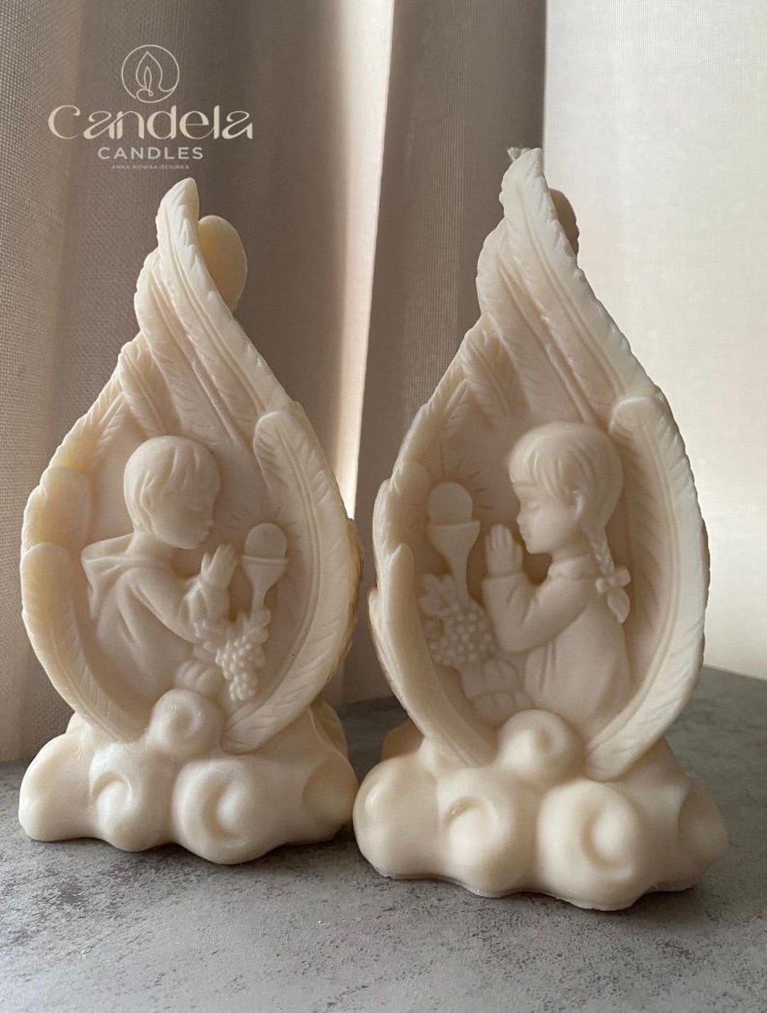 First Communion Soy Wax Candle: Religious Gift | Holy Communiom Gift ...