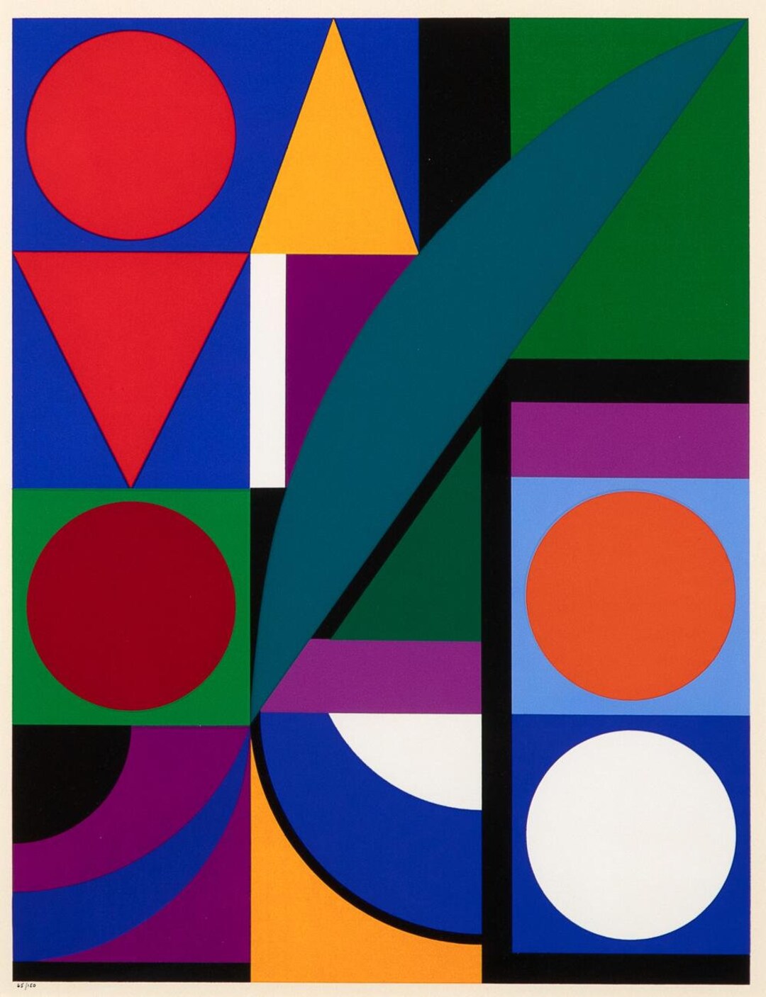 Auguste Herbin Lithograph - Etsy
