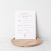 Hen Do Itinerary, Hen Do Itinerary Card, Hen Do Planner, Hen Do ...