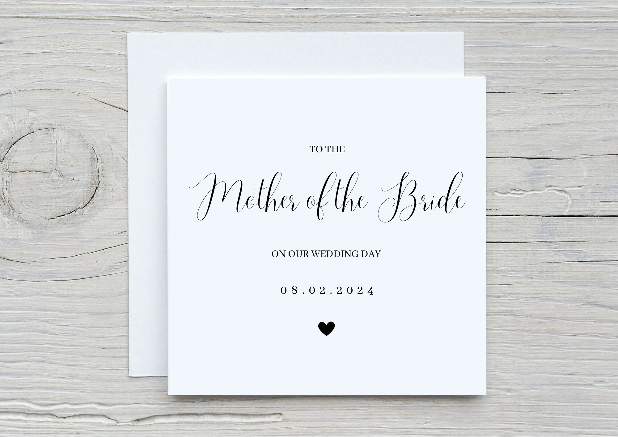 Wedding Card for Mum, Mother of the Bride, Mother of the Groom Card ...