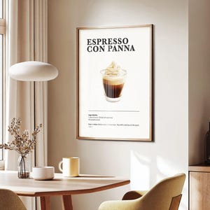 Individual Coffee Posters Bundle, Coffee Guide, Espresso Drinks, Coffee ...