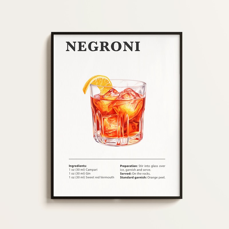 Negroni - Etsy