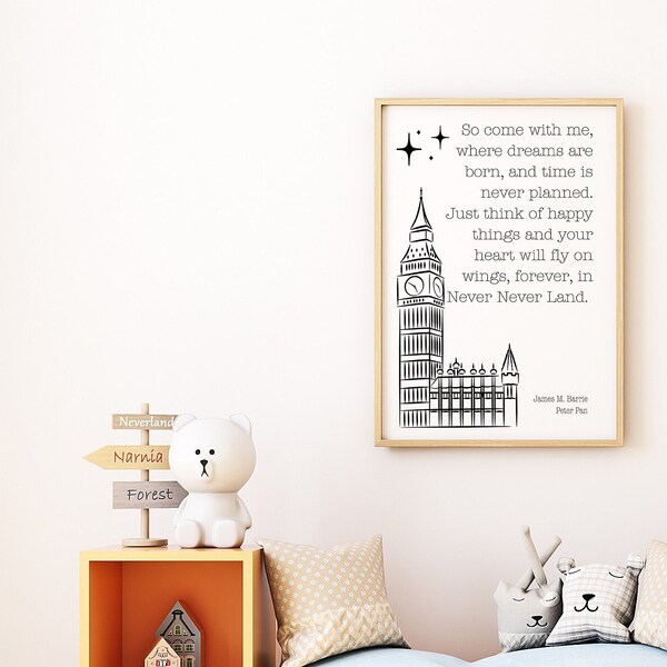 Peter Pan Printables - Etsy