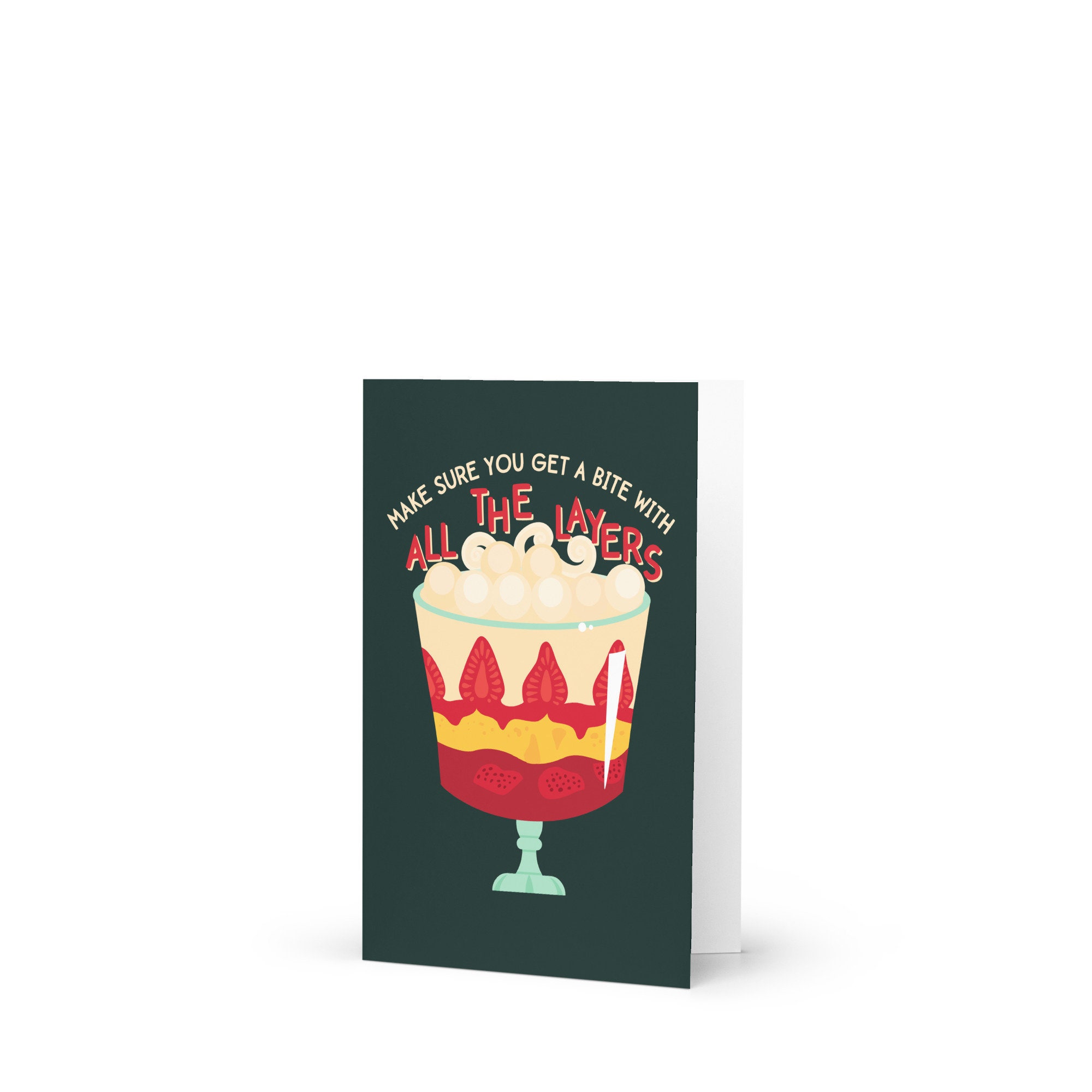 All the Layers, Friends Birthday Card, Funny Friends Card, Celebration ...