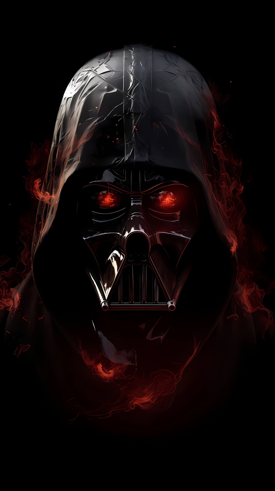 Intimidating and Commanding Darth Vader Poster High-quality - Etsy