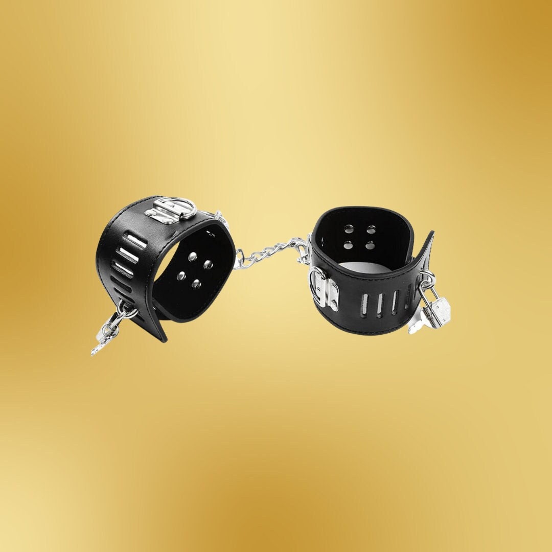 Ankle Cuffs With Cutouts - Etsy