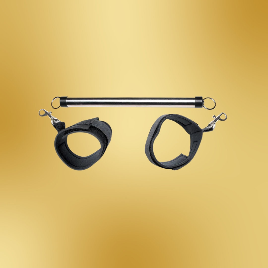 Bondage Leg Spreader Metal Restraints, BDSM Spreader Bar, Ankle Stocks, Knee Spreader Bar - Etsy