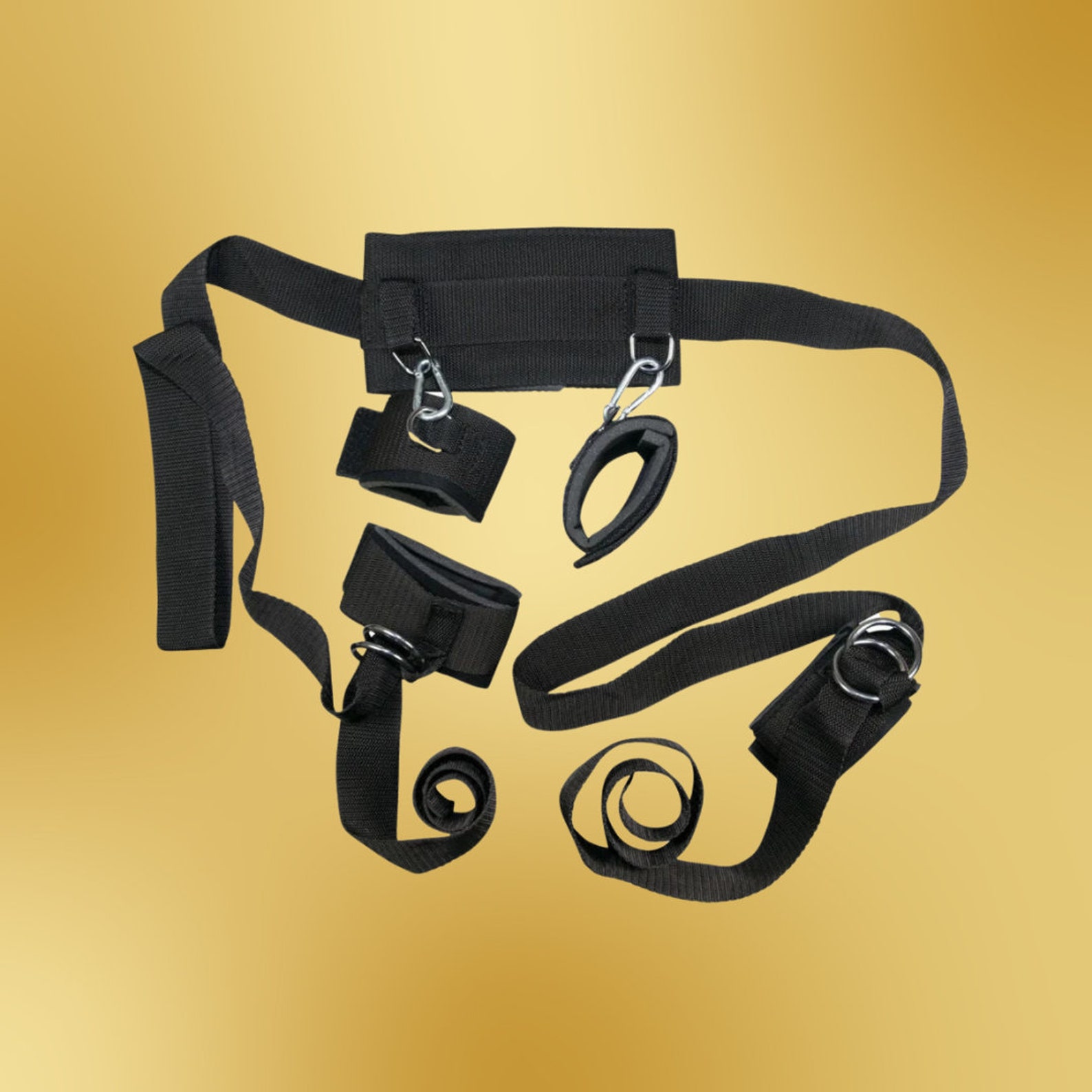 BDSM Full Body Restraint Set, All Over Bondage Restraints, Leg Spreader ...