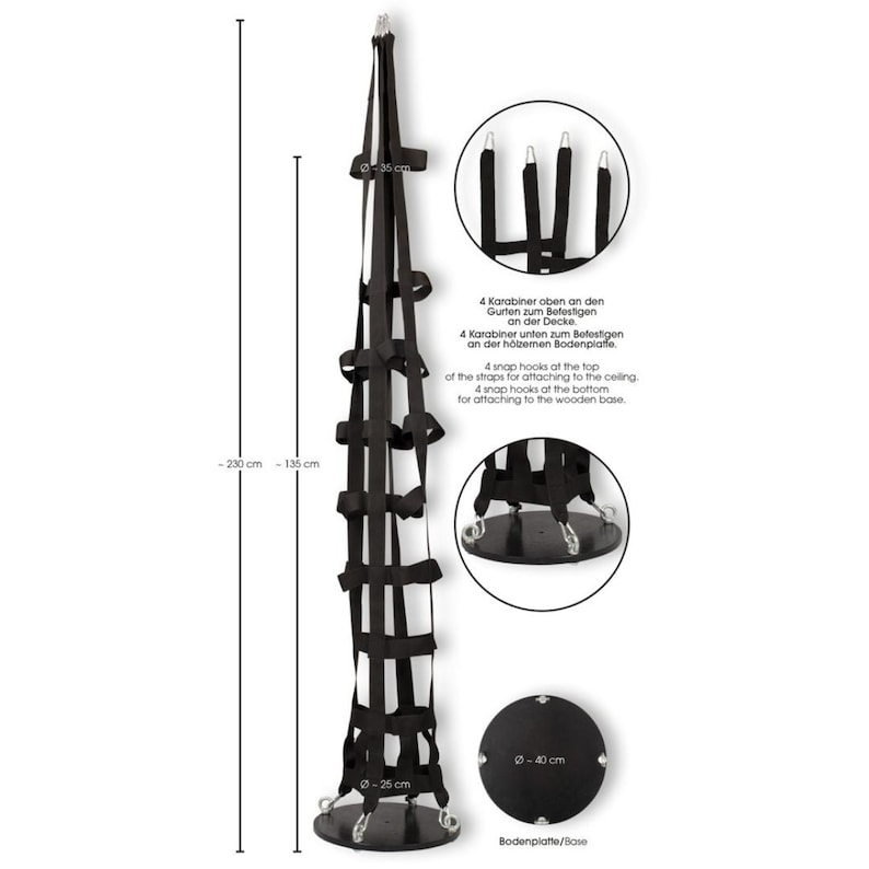 BDSM Hanging Cage, Sex Cage, Kinky Restraint Torture, Dungeon Bondage ...