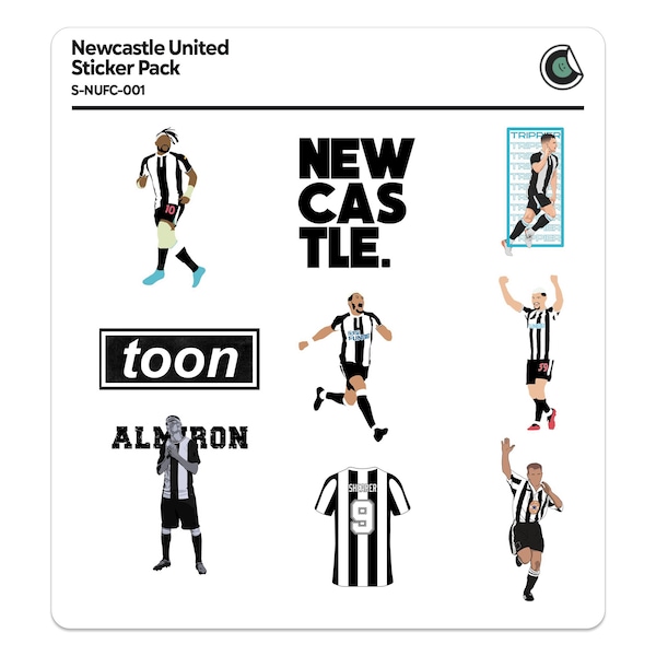 Newcastle United Sticker - Etsy UK