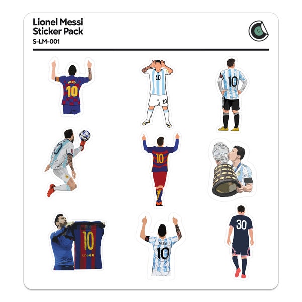 Messi sticker - Etsy México