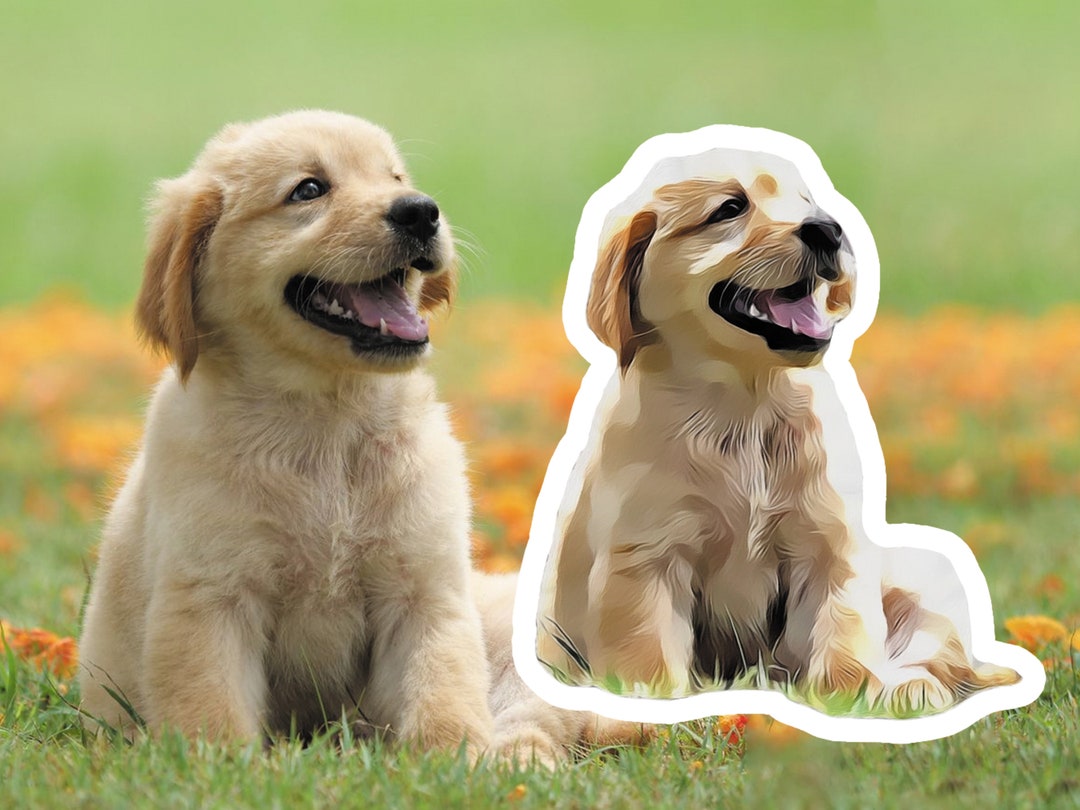 15% OFF Personalised Dog Stickers - Custom Pet Sticker, Custom Dog ...
