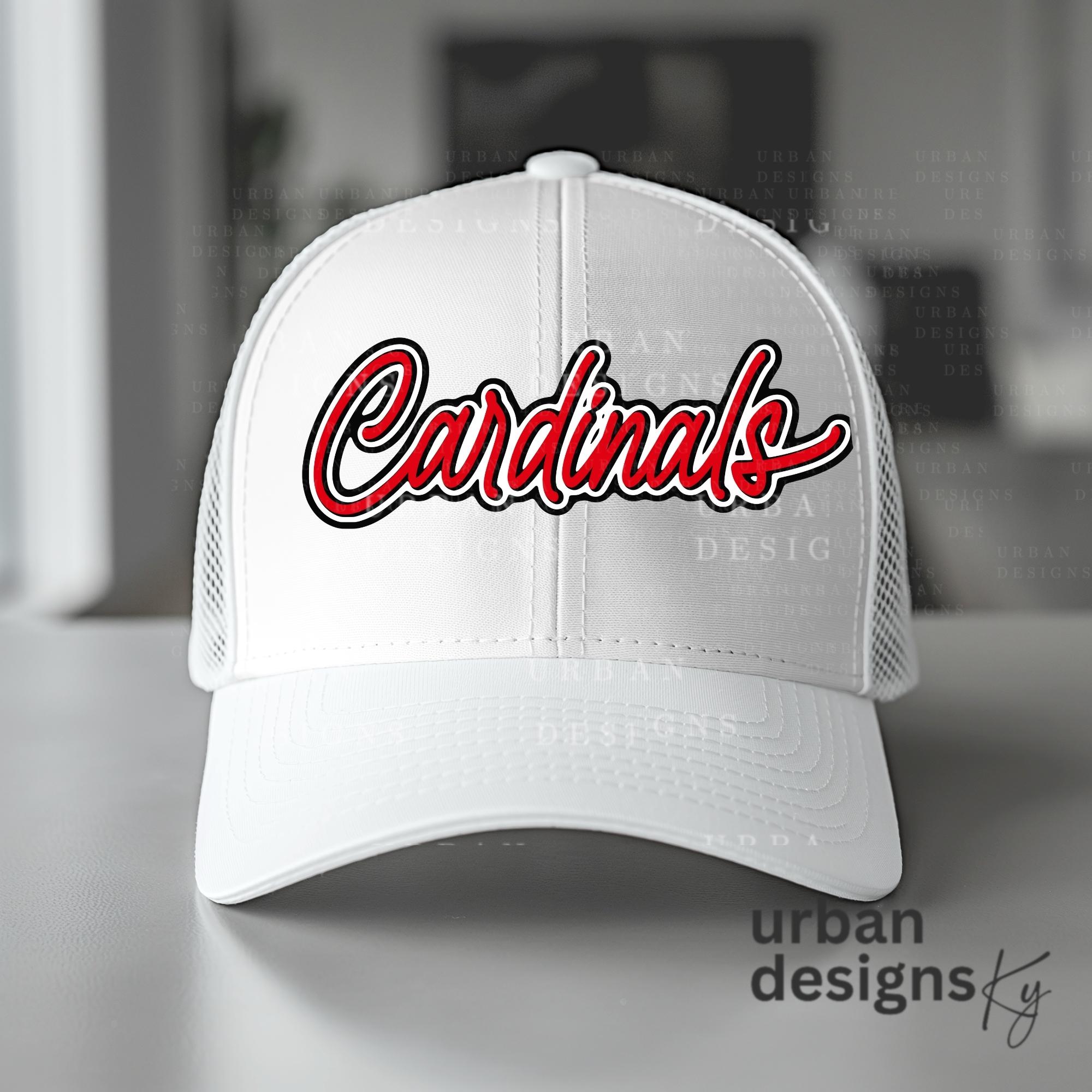 Cardinals PNG SVG Bundle, Cardinals Handwritten Script Png Cardinals ...