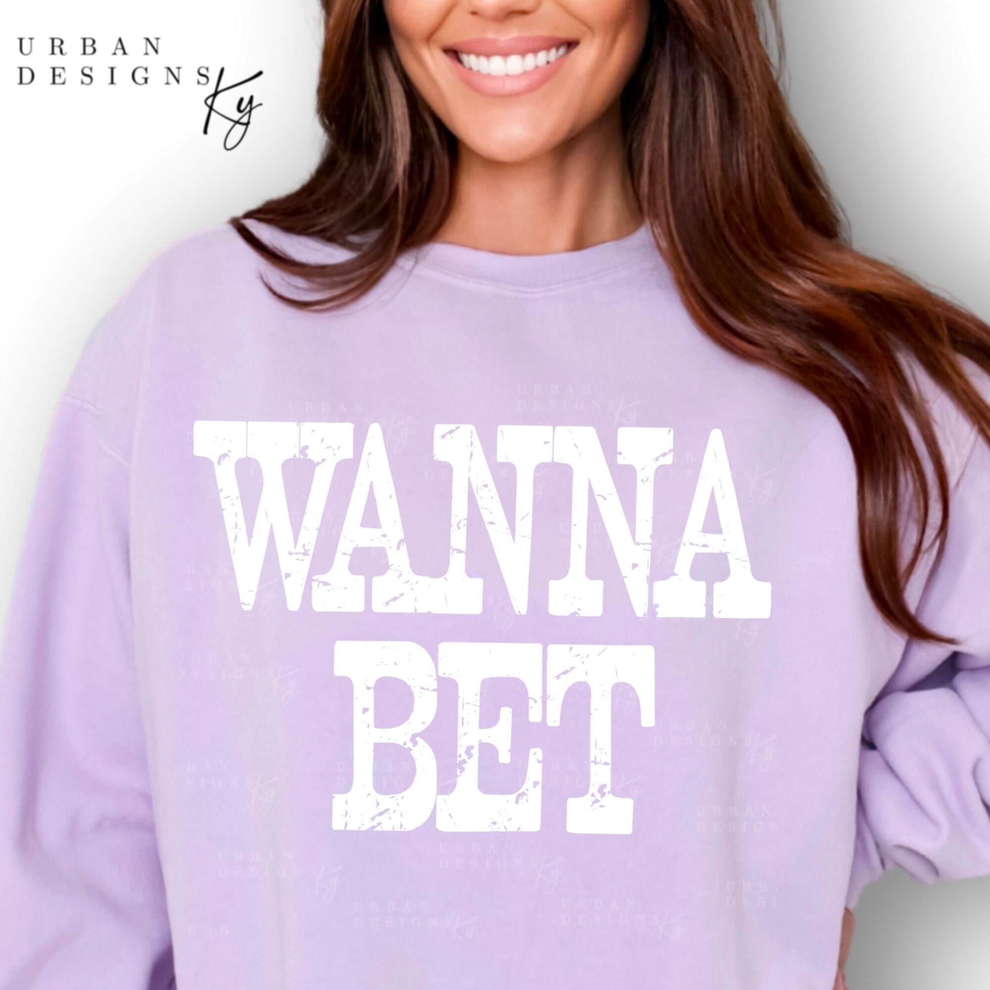 Wanna Bet SVG PNG, Trendy Summer, Dtf Digital, High Resolution PNG ...