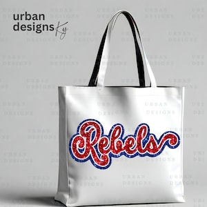 Rebels Faux Sequins Handwritten Script Rebels Faux Glitter Sequins ...