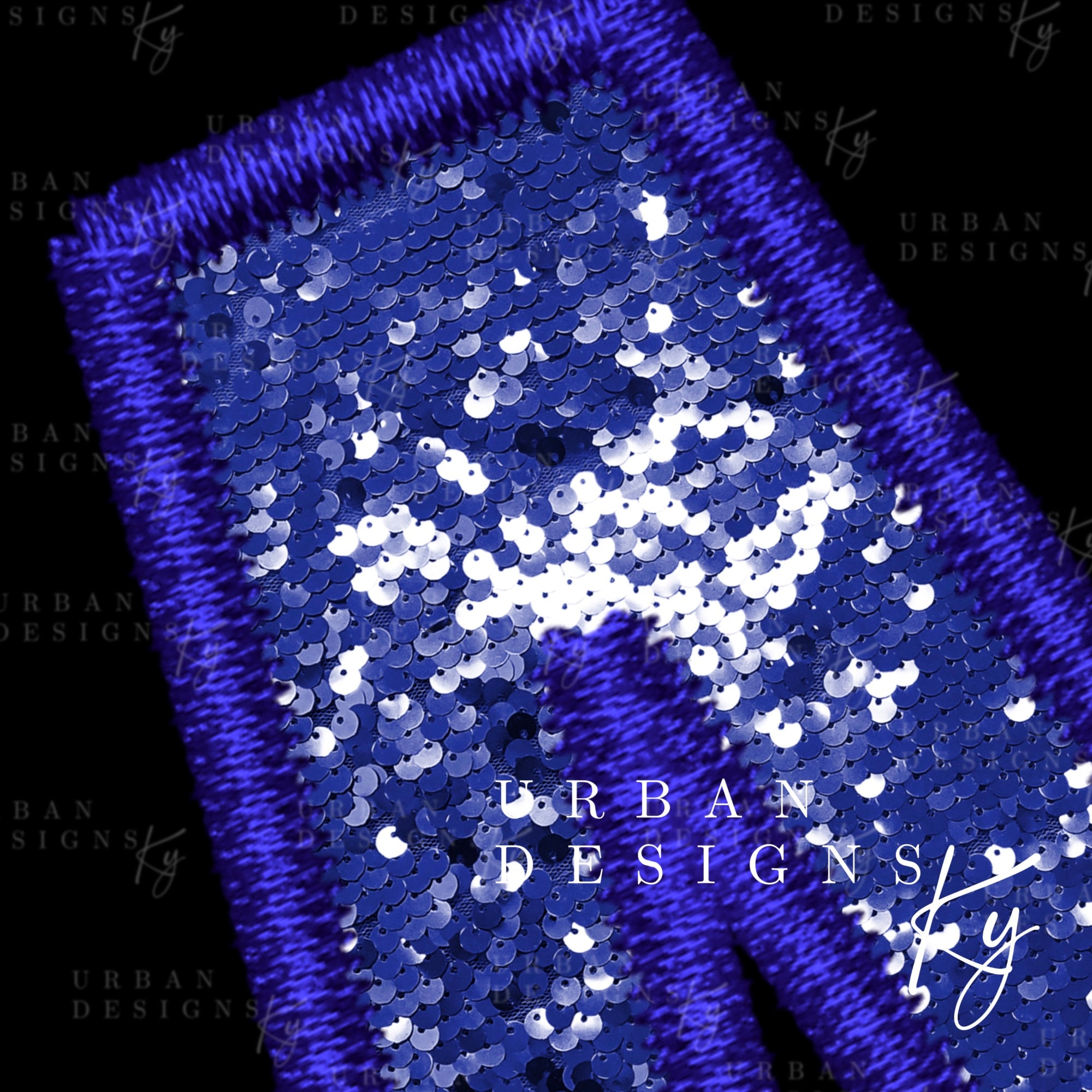 USA Realistic Faux Embroidery Glitter Sequins High Resolution Realistic ...