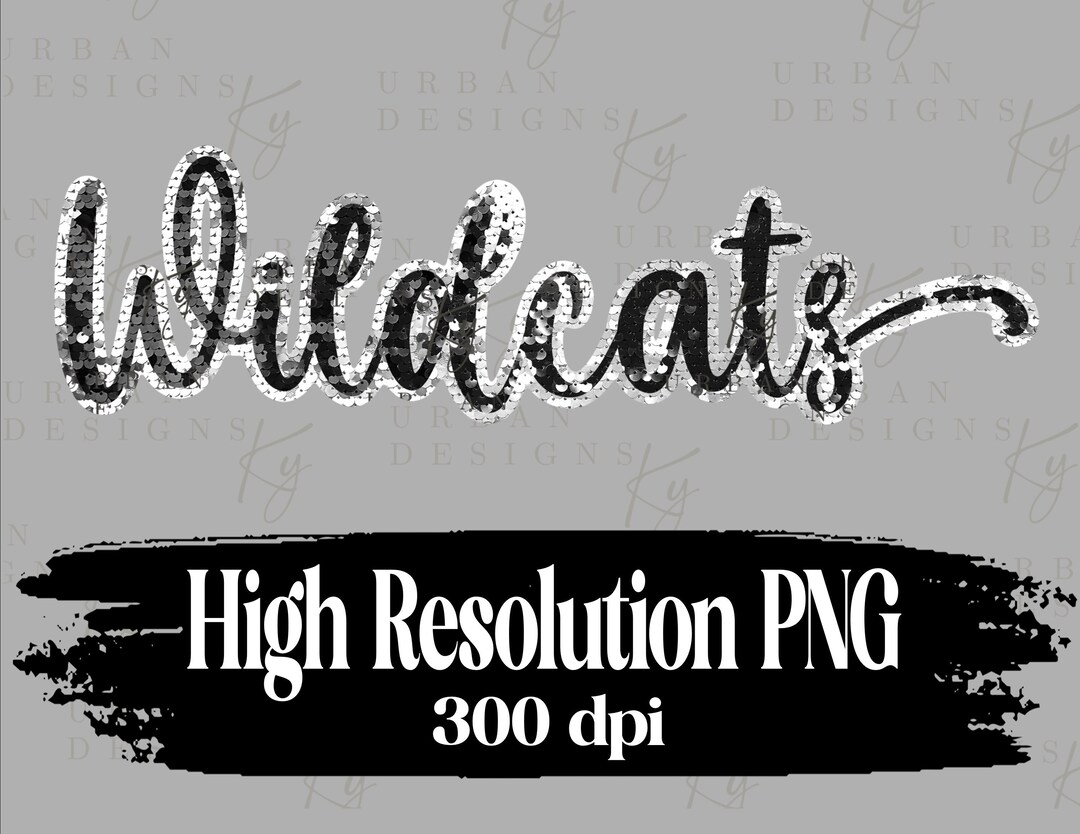 Wildcats Faux Sequins High Resolution Realistic Texture PNG ...