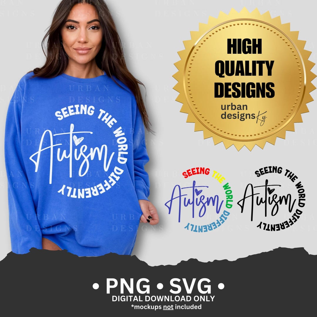 Autism PNG Autism SVG Autism Bundle, Autism Shirt, Cute Autism Shirt ...