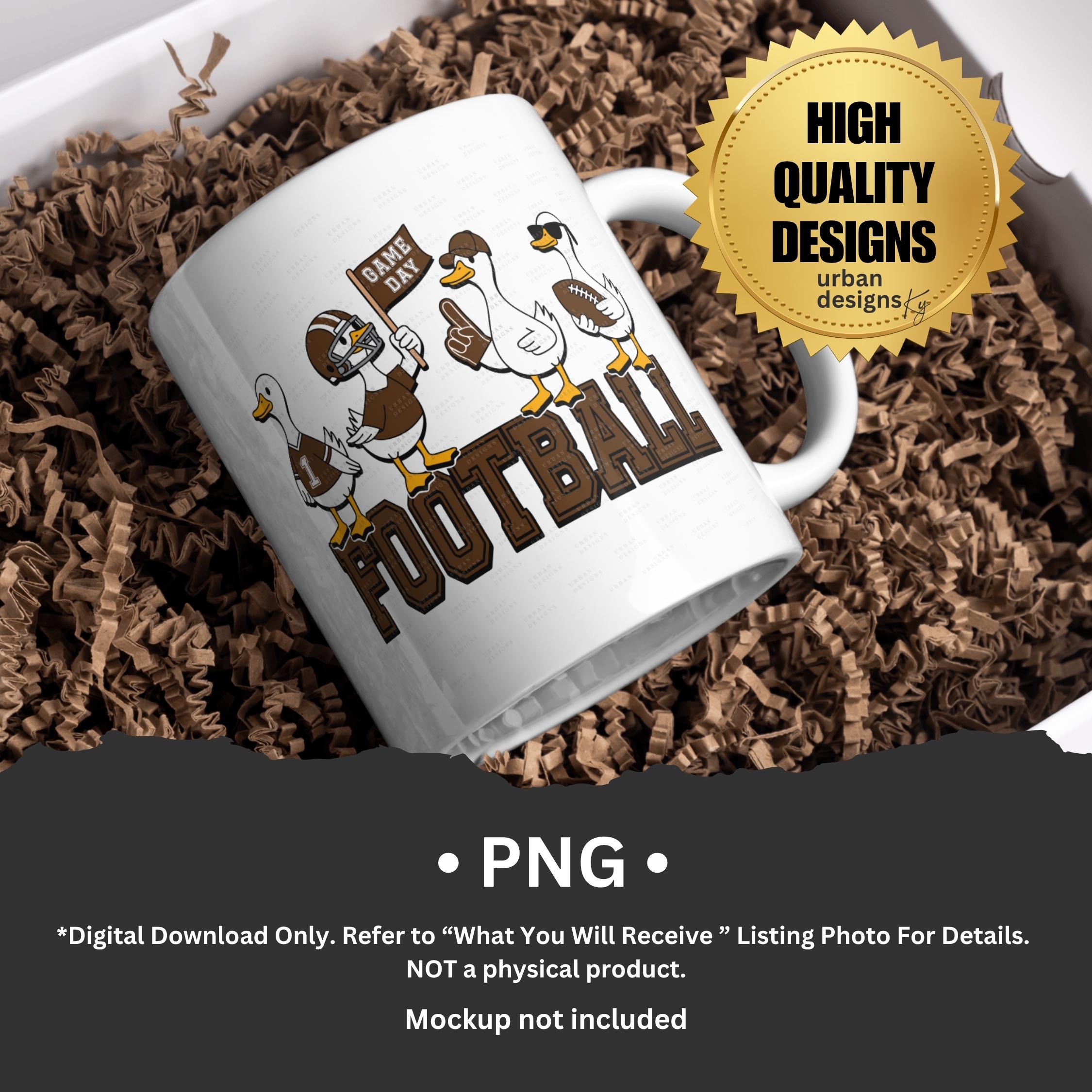 Funny Football Goose, Silly Goose Football, Football Friends, Football ...