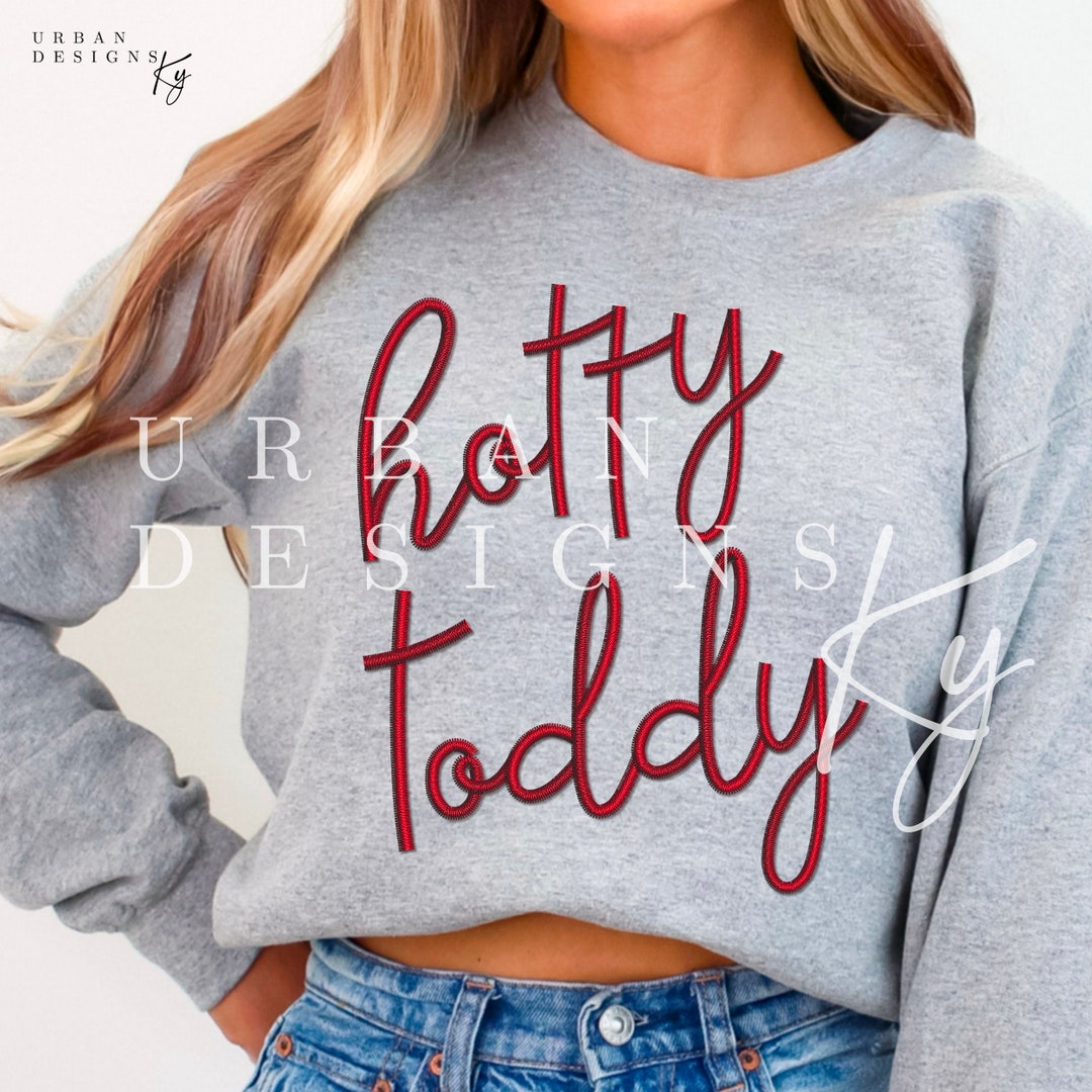 Hotty Toddy Realistic Faux Embroidery, Faux Embroidered Hotty Toddy Png ...