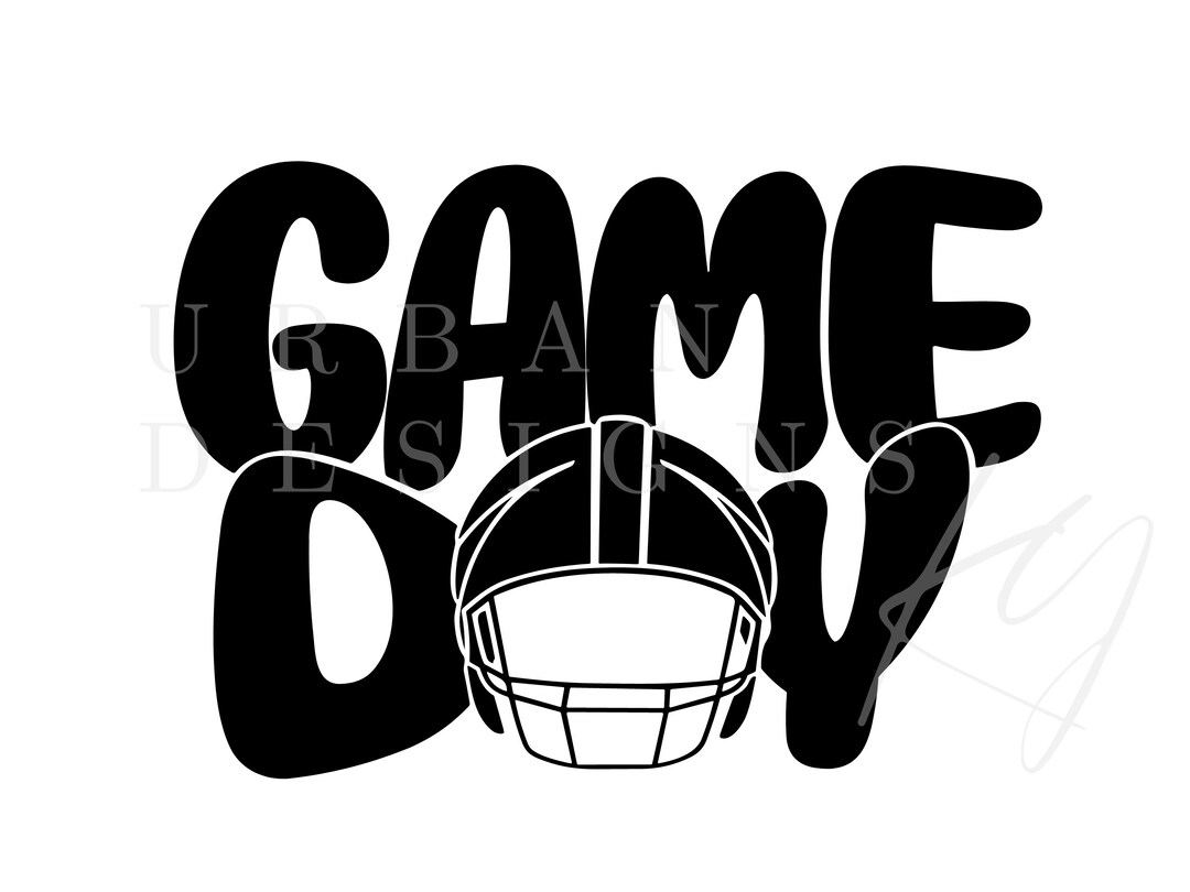 Game Day PNG, Football SVG, Football PNG, Game Day Football, Trending ...