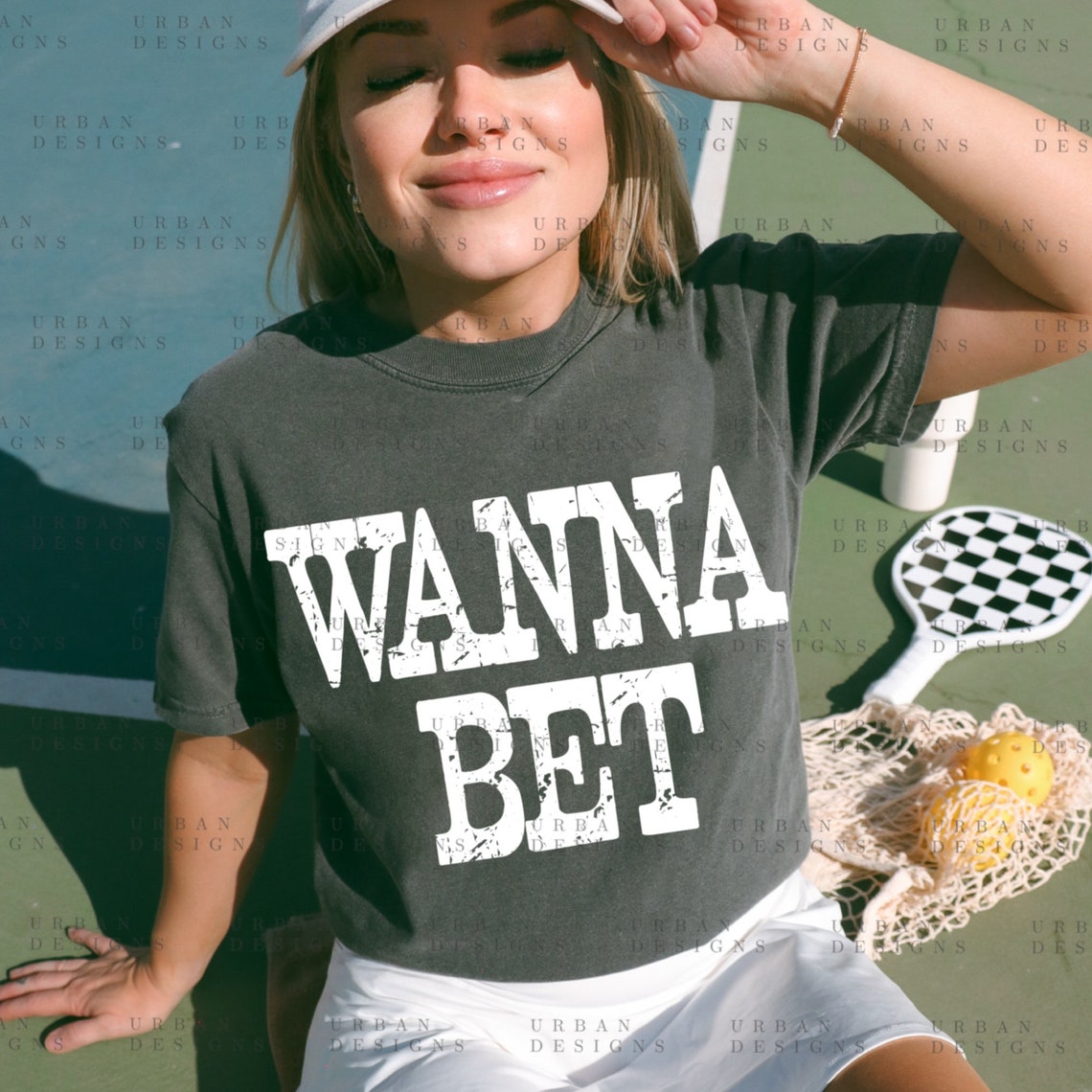 Wanna Bet SVG PNG, Trendy Summer, Dtf Digital, High Resolution PNG ...