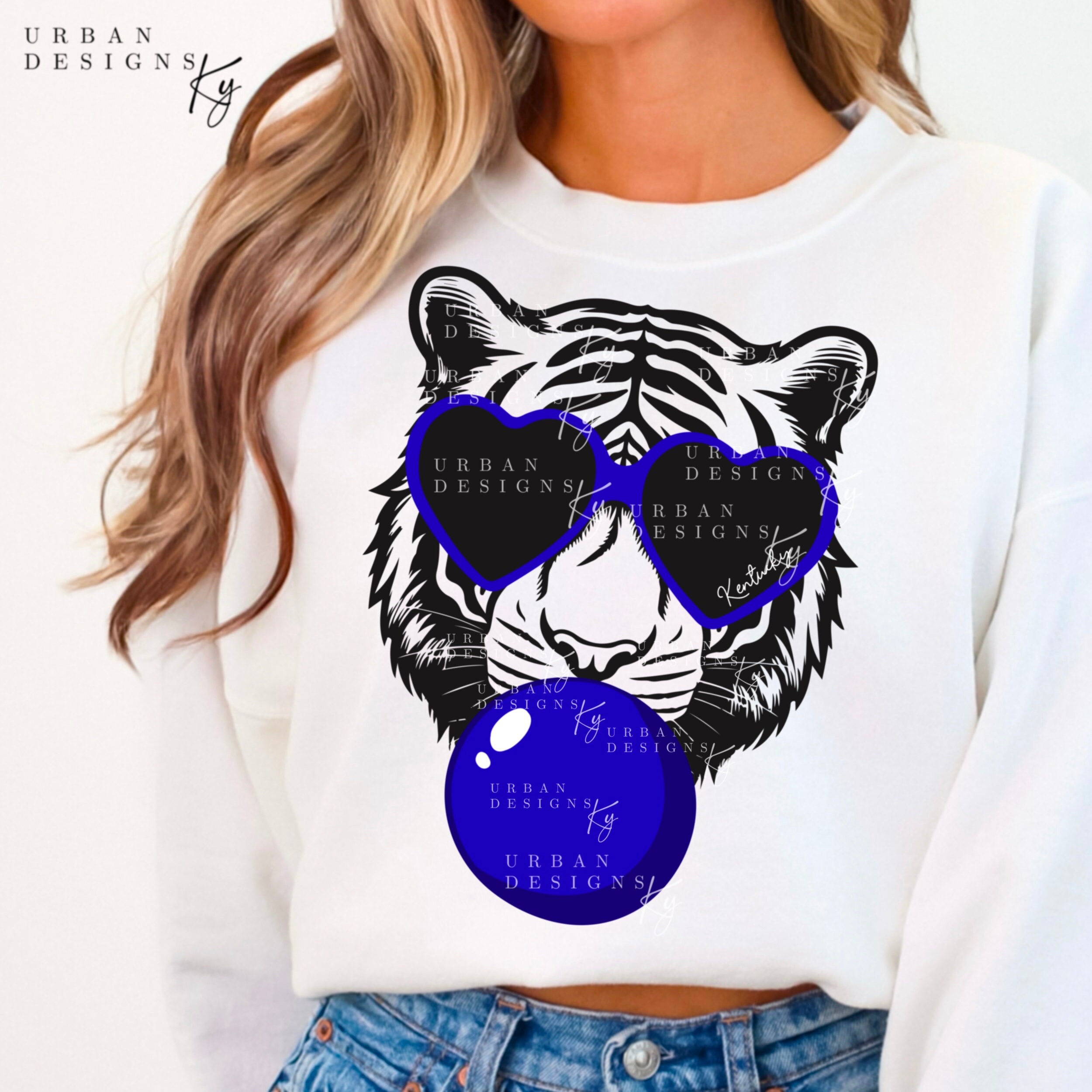 Tiger Gum Sunglasses Tiger PNG SVG, High Resolution Png, Kentucky ...