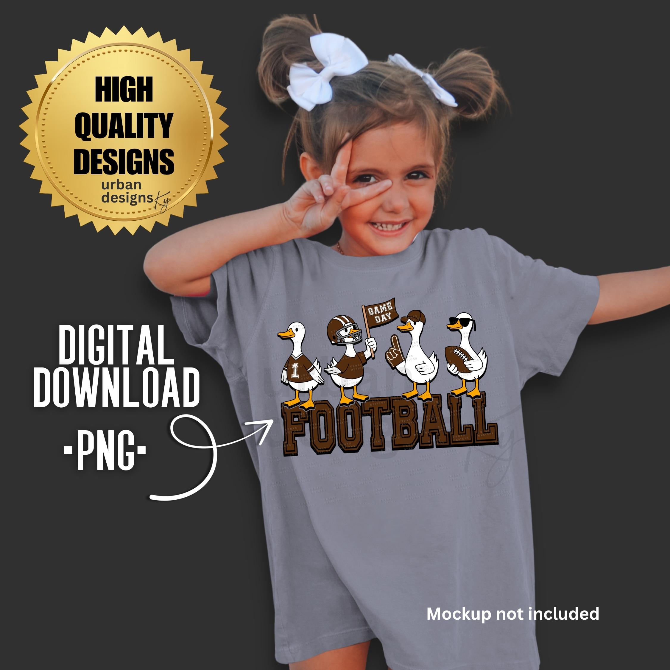 Funny Football Goose, Silly Goose Football, Football Friends, Football ...