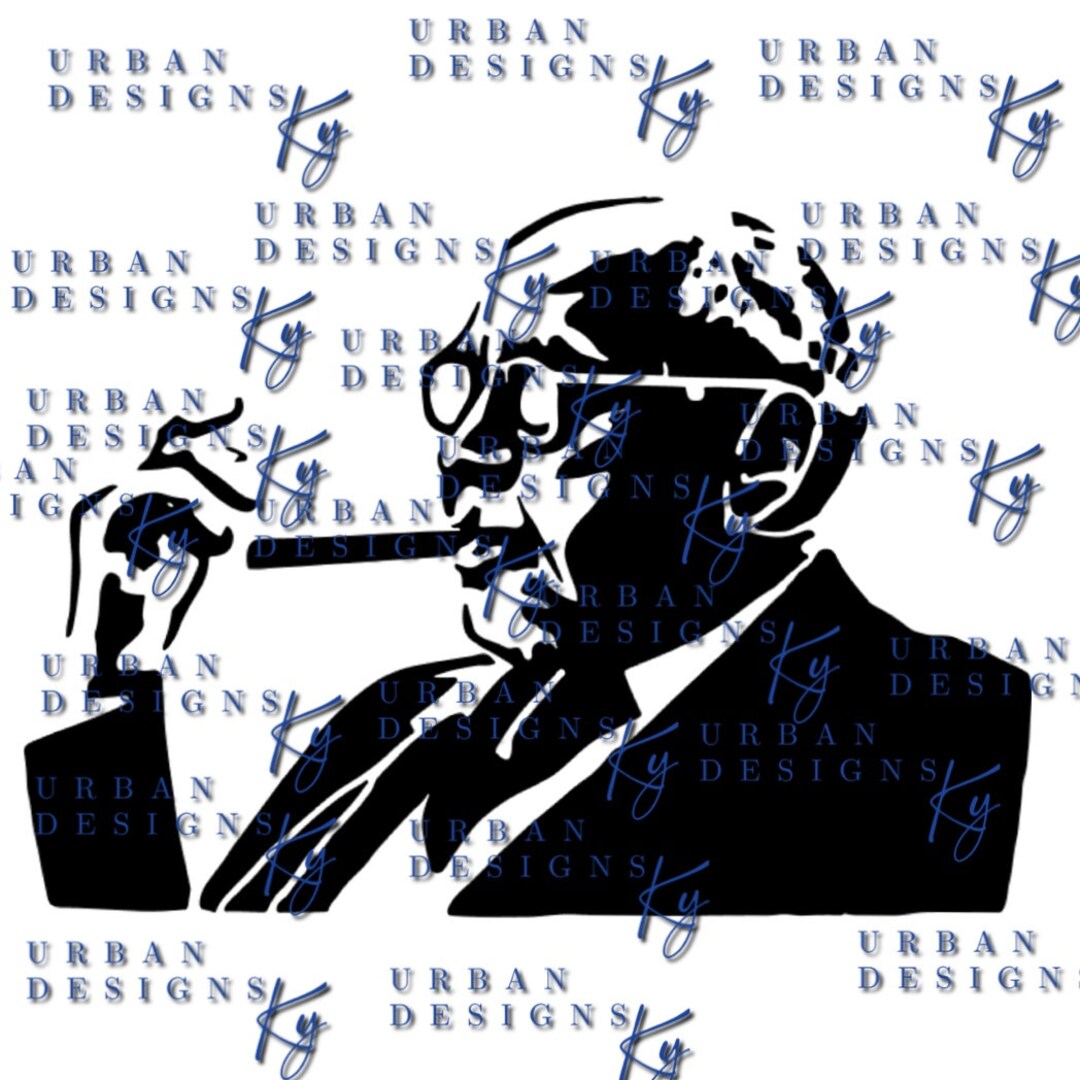 Silhouette Pappy SVG PNG Transparent Background High - Etsy