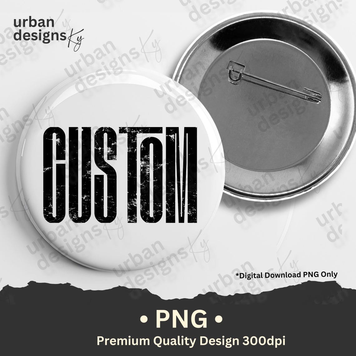 Custom Distressed Word PNG Handwritten, Mascot, School, Digital Design ...