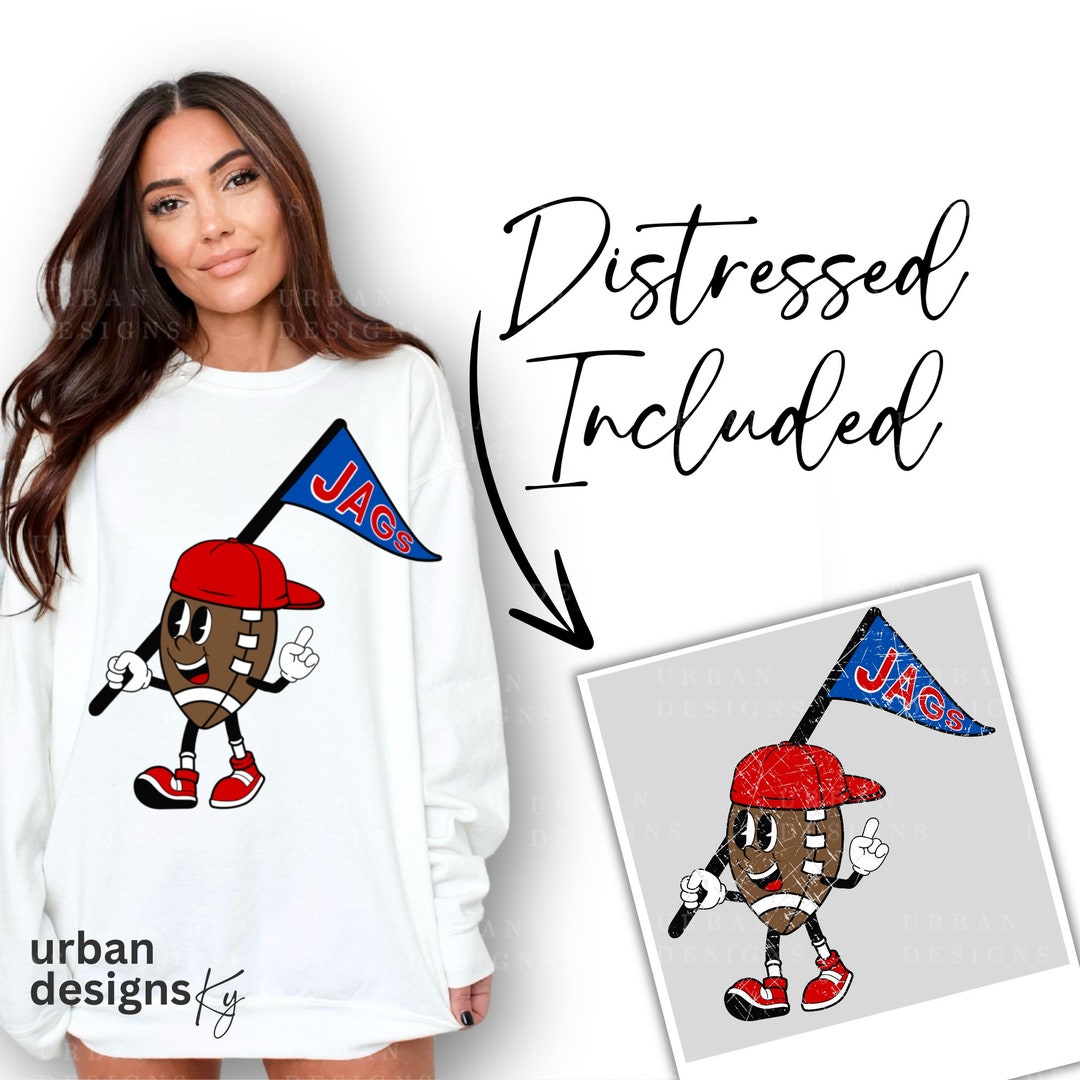 Cute Jags Football Cartoon Mascot High Resolution PNG, SVG, Jags ...